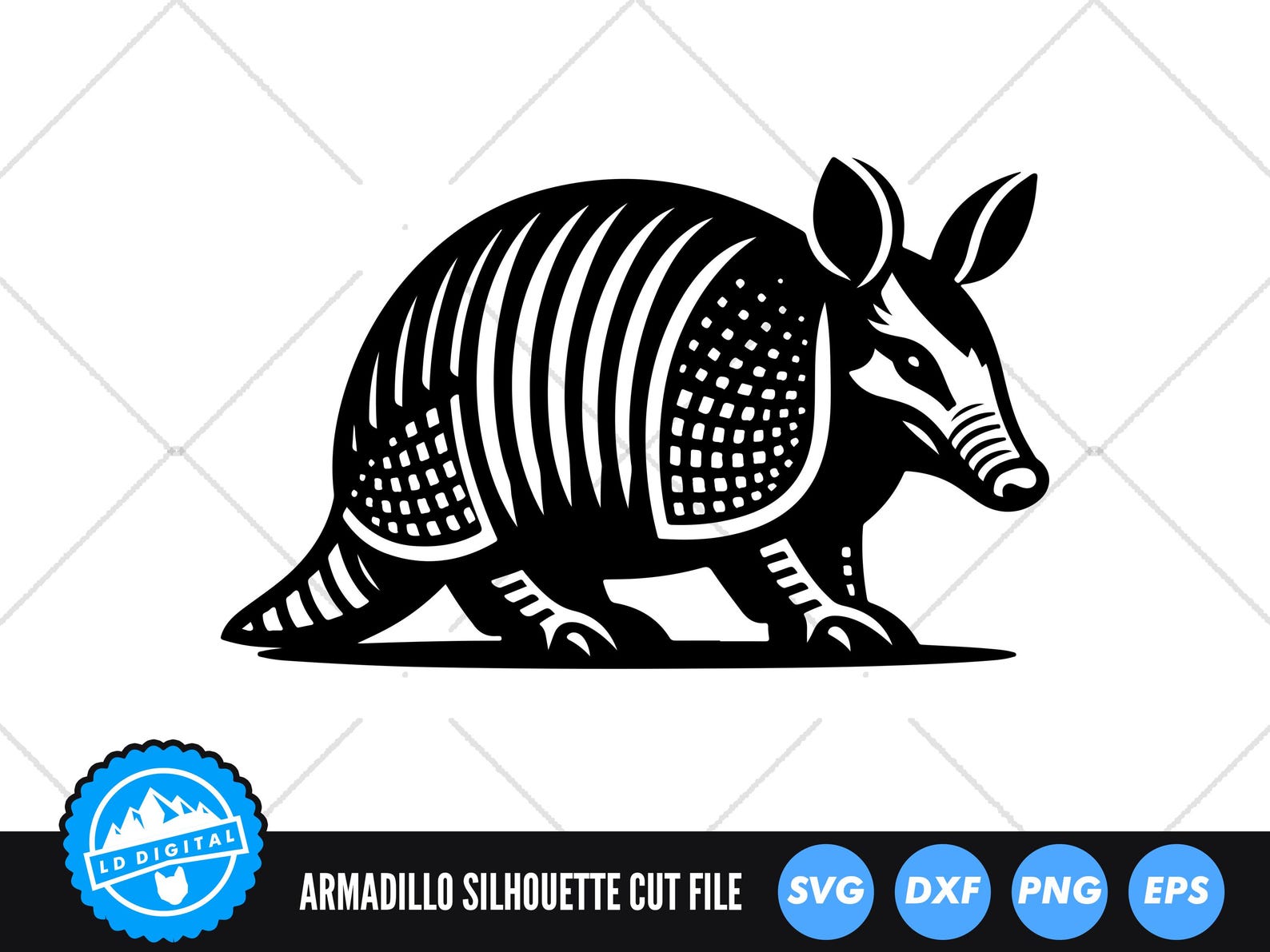 Armadillo SVG Files | Armadillo Cut Files | Armadillo Vector Files ...