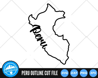 Peru SVG | Peru Cut Files | Peru Outline SVG | Peru Silhouette SVG ...