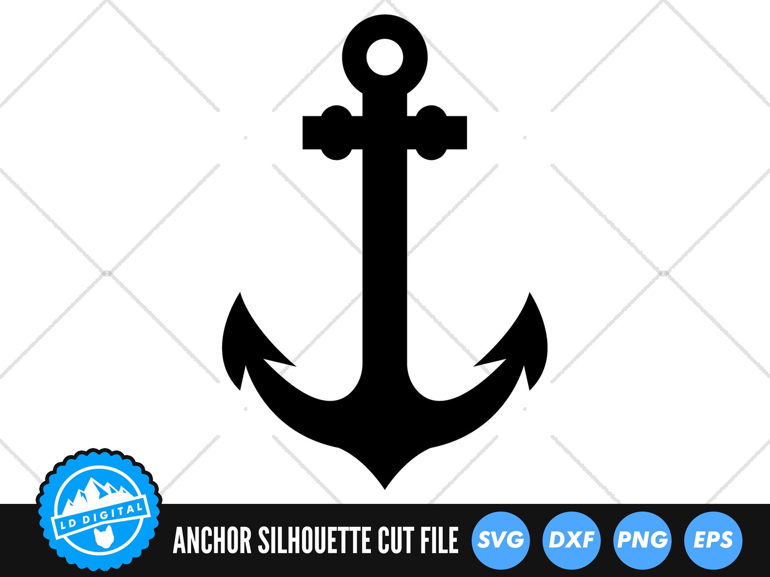 Anchor SVG Files | Anchor Cut Files | Anchor Vector Files | Anchor ...
