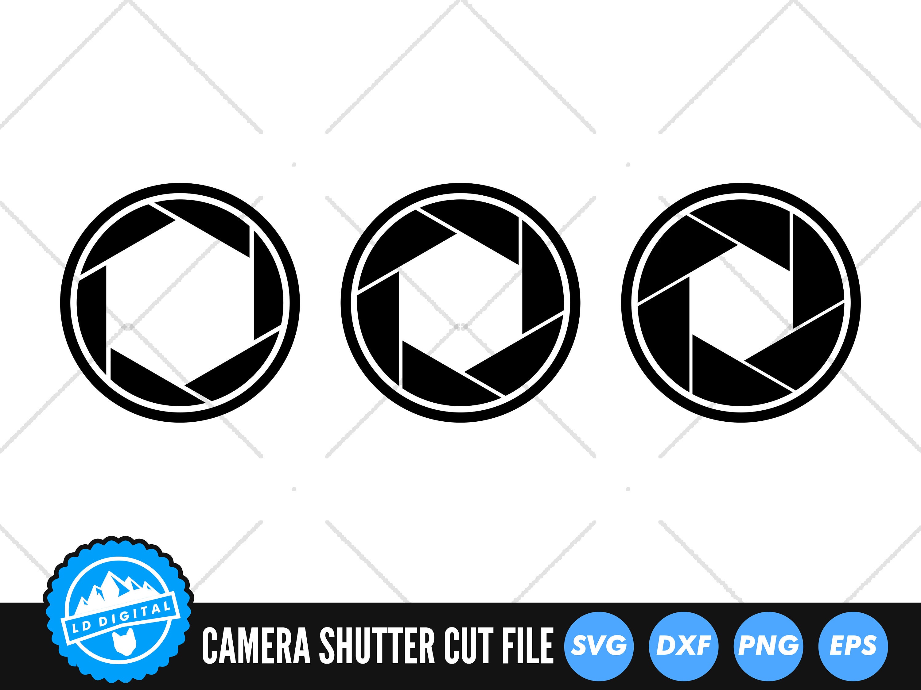 Camera Shutter SVG Files | Camera Lens Cut Files | Camera Aperture SVG ...