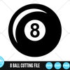 8 Ball SVG, 8 Ball PNG, 8 Ball EPS, 8 Ball Clip Art, 8 Ball Cut Files ...