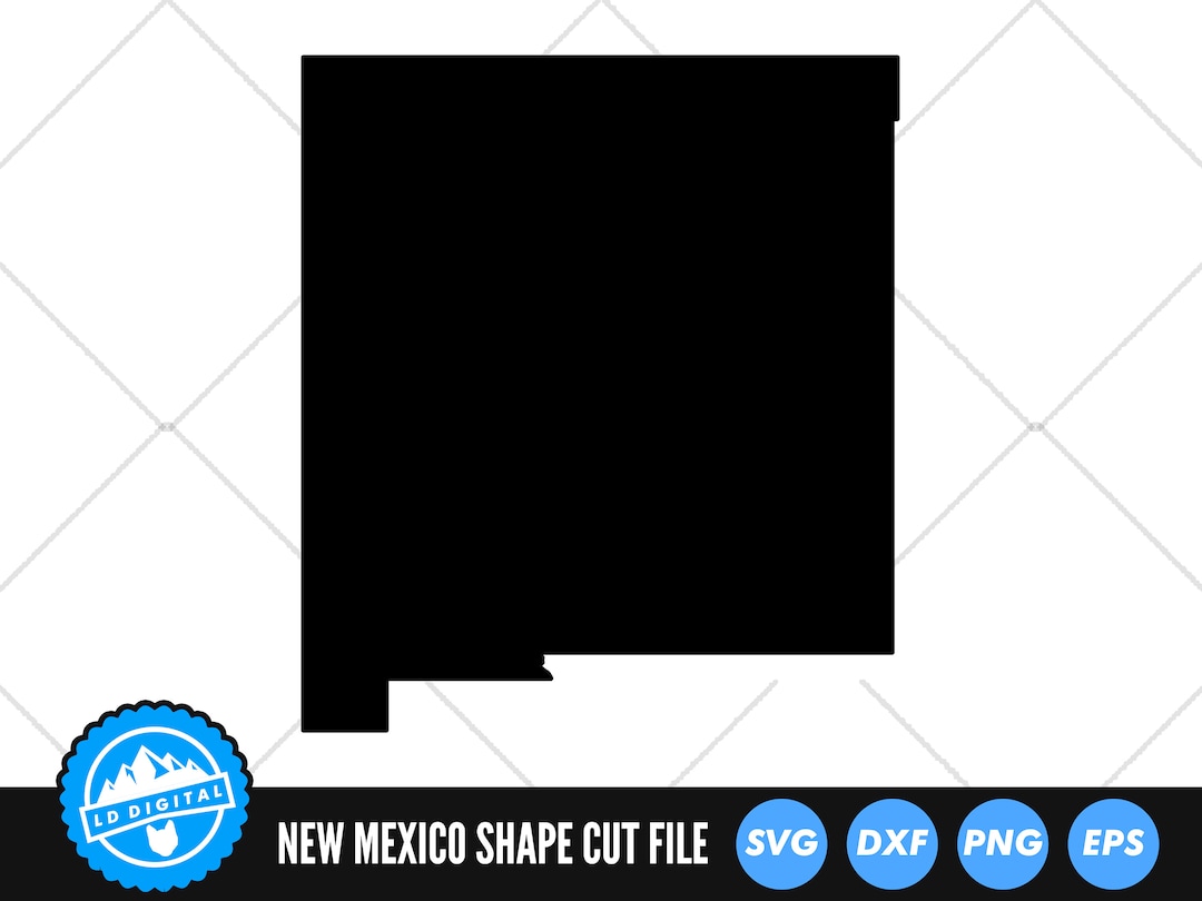 New Mexico State SVG Files | New Mexico Silhouette Cut Files | United ...