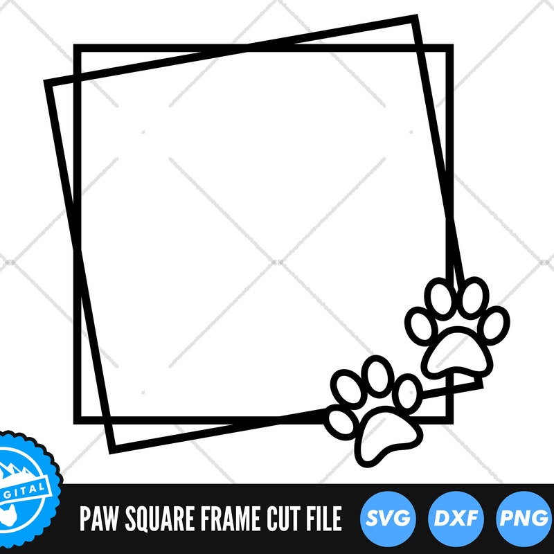 Paw Print for Wreath - Etsy