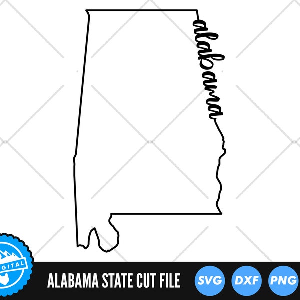 Alabama Svg - Etsy