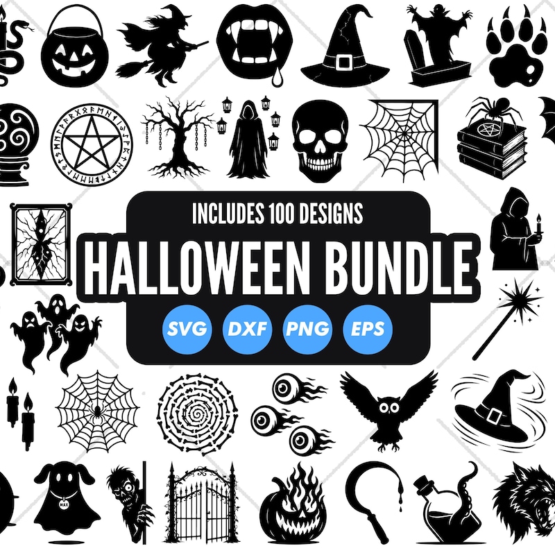 Halloween Svg Bundle - Etsy