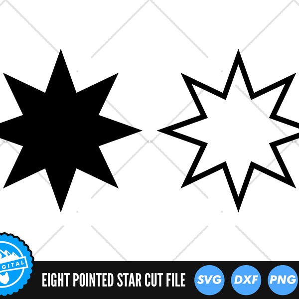 Eight Pointed Star - Etsy