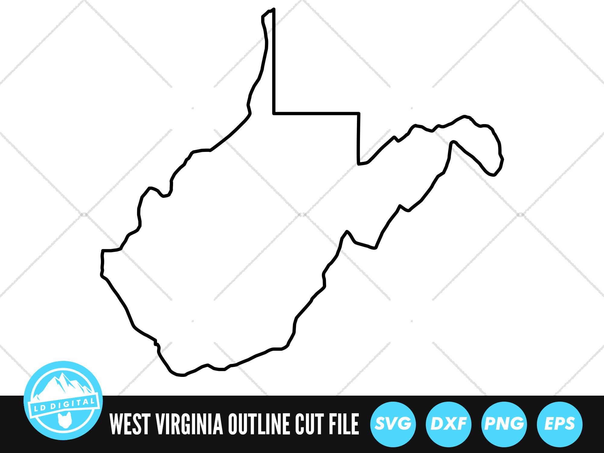 West Virginia Outline SVG Files West Virginia Cut Files - Etsy Hong Kong