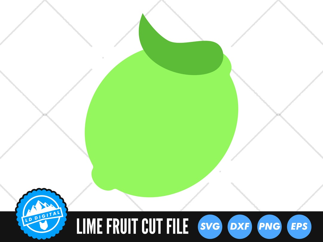 Lima SVG Archivos / Kawaii Fruta SVG Archivos cortados / Lime - Etsy México