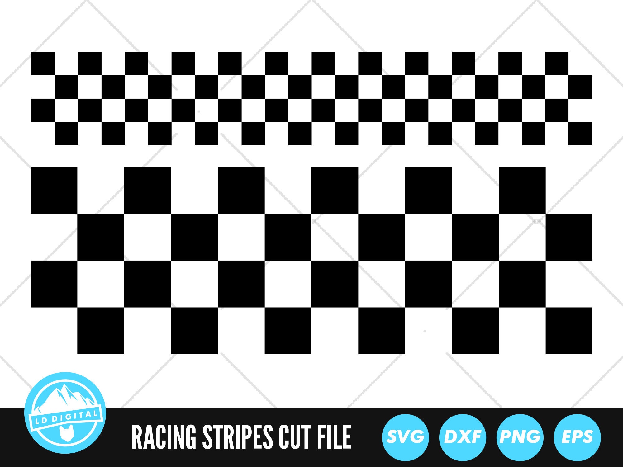 RACING STRIPES Svg, Checkered FLAGS Svg, Racing Stripes Svg, 44% OFF