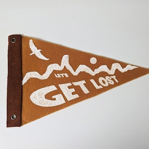 Outdoor Inspired Felt Pennant Flags - Etsy