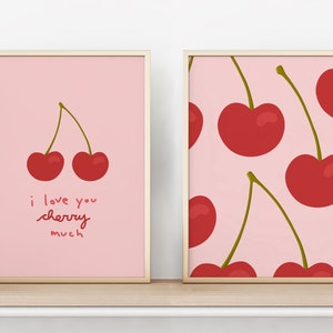 I Love You Cherry Much Digital Print 8x10 - Etsy