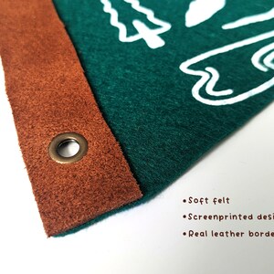 Outdoor Inspired Felt Pennant Flags - Etsy