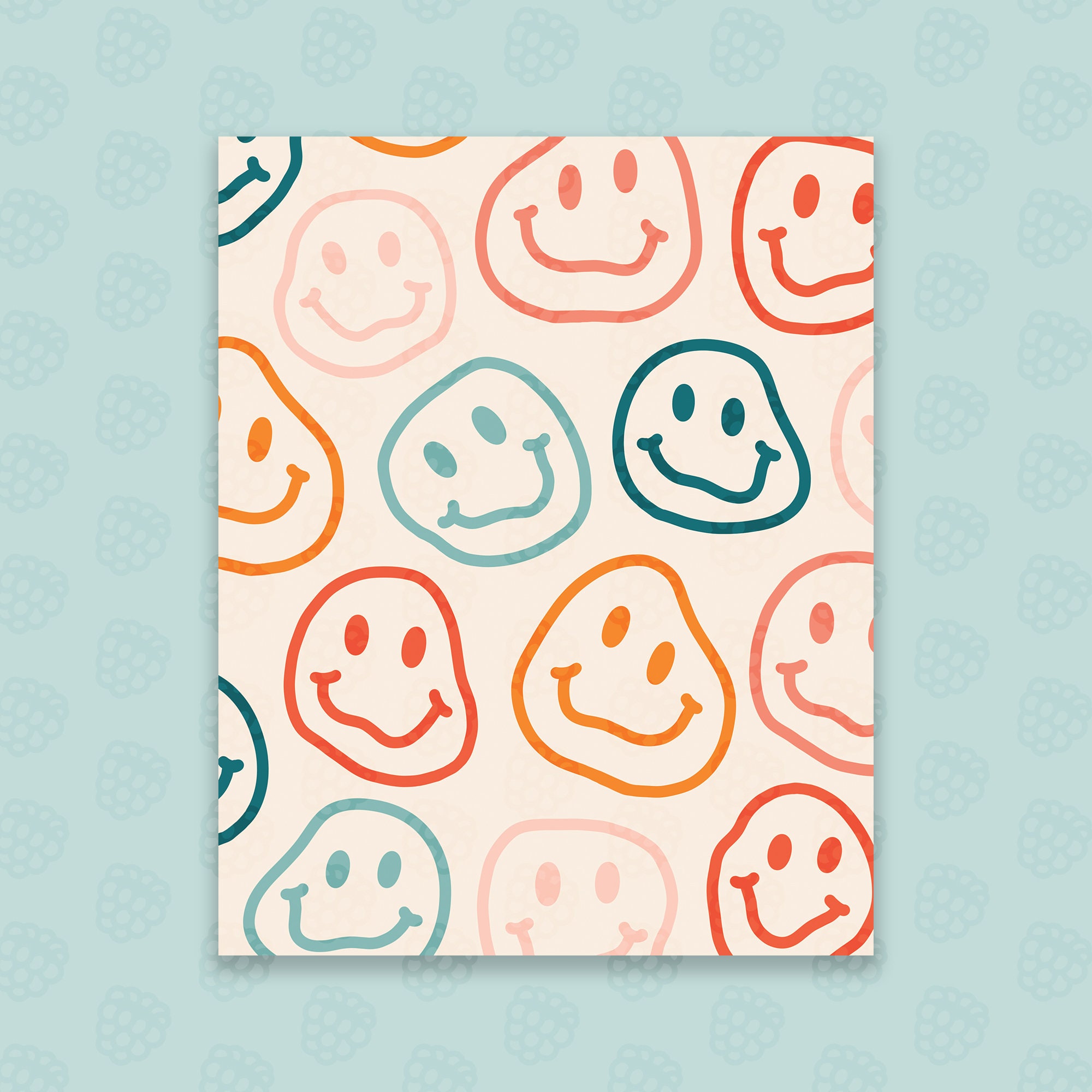 Wonky Smiles 8x10 Digital Print | Etsy