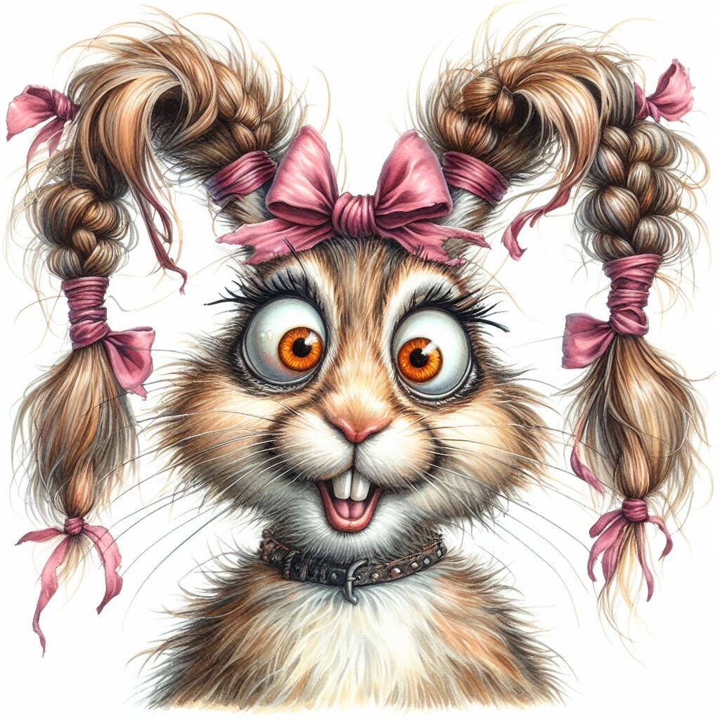 Cute Bunny, Digital Print, Wall Art, Watercolor Clip Art, High Quality ...