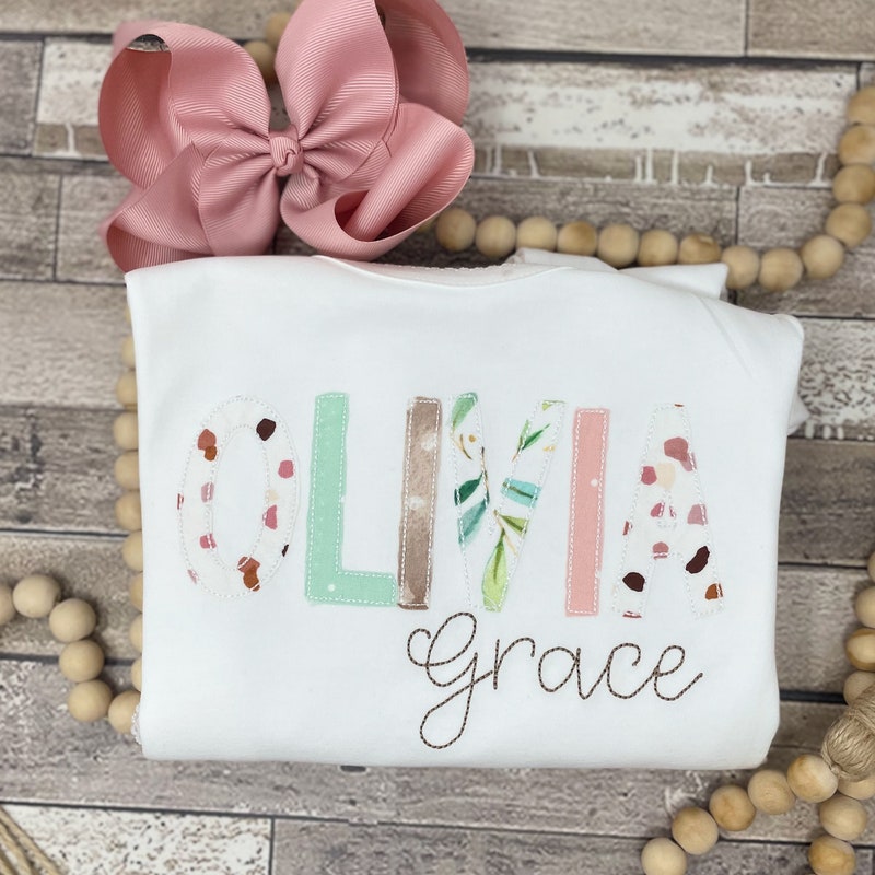 Girls Monogram - Etsy