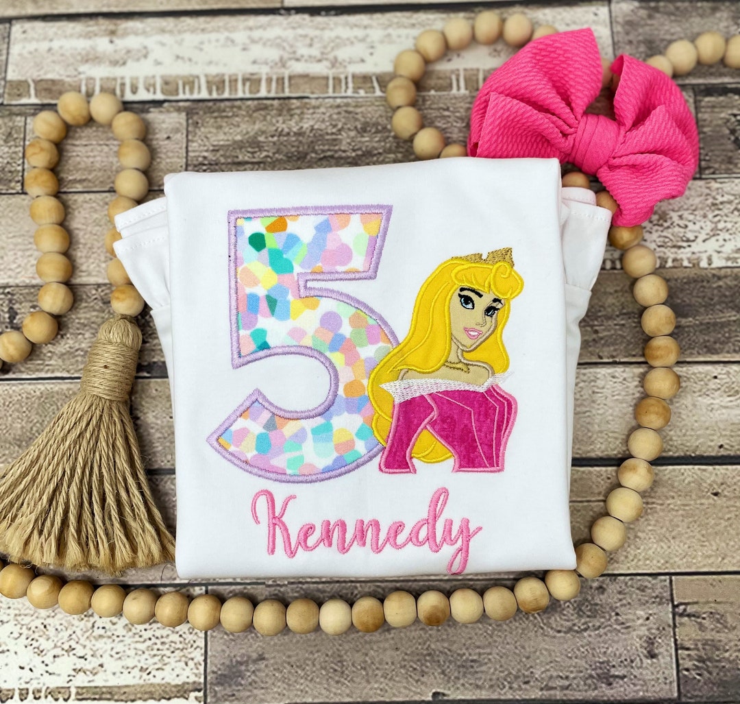 Princess Birthday Shirt, Pink Princess Birthday Shirt, Princess ...