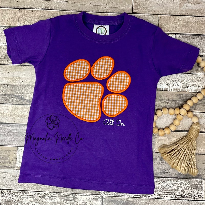 Clemson Paw Svg - Etsy