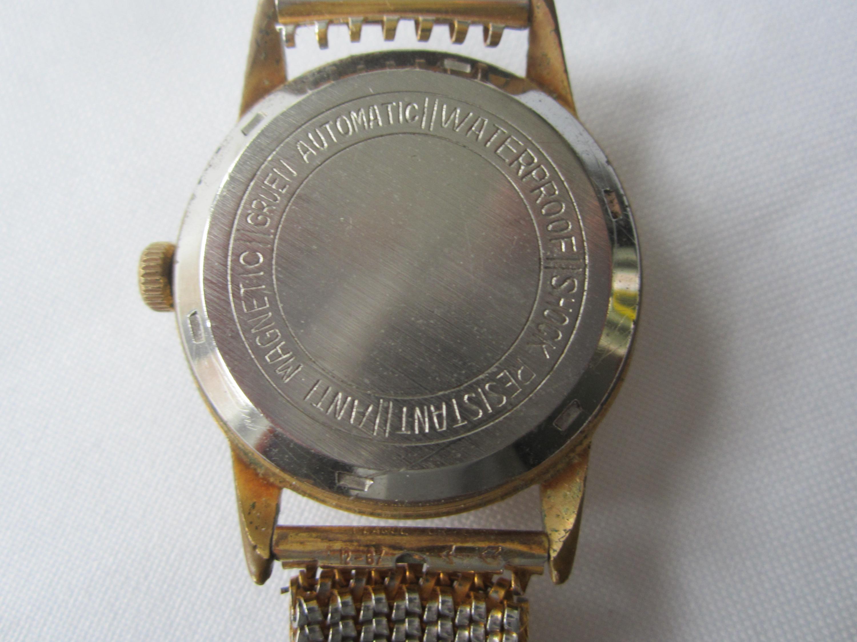 Vintage Gruen Precision Wrist Watch, Automatic, Waterproof, Shock ...