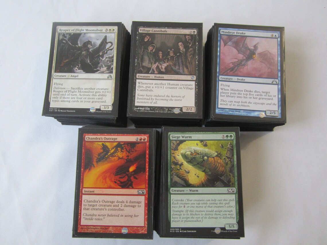 MTG, Magic the Gathering 480-card Custom Game Cube, Older and Modern ...