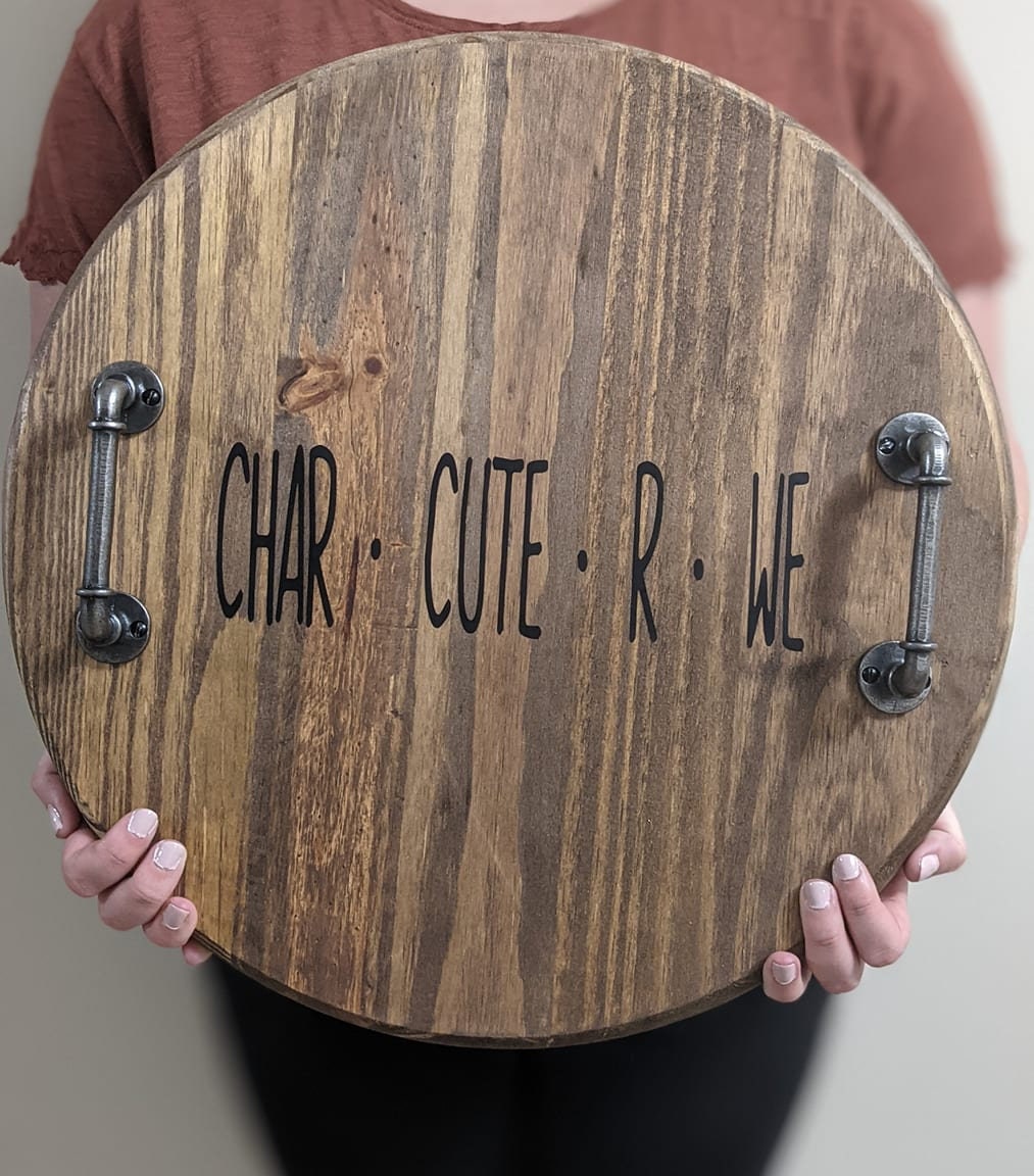 Charcuterie Board | Wood Serving Board | Decorative Wood Board | Gift ...