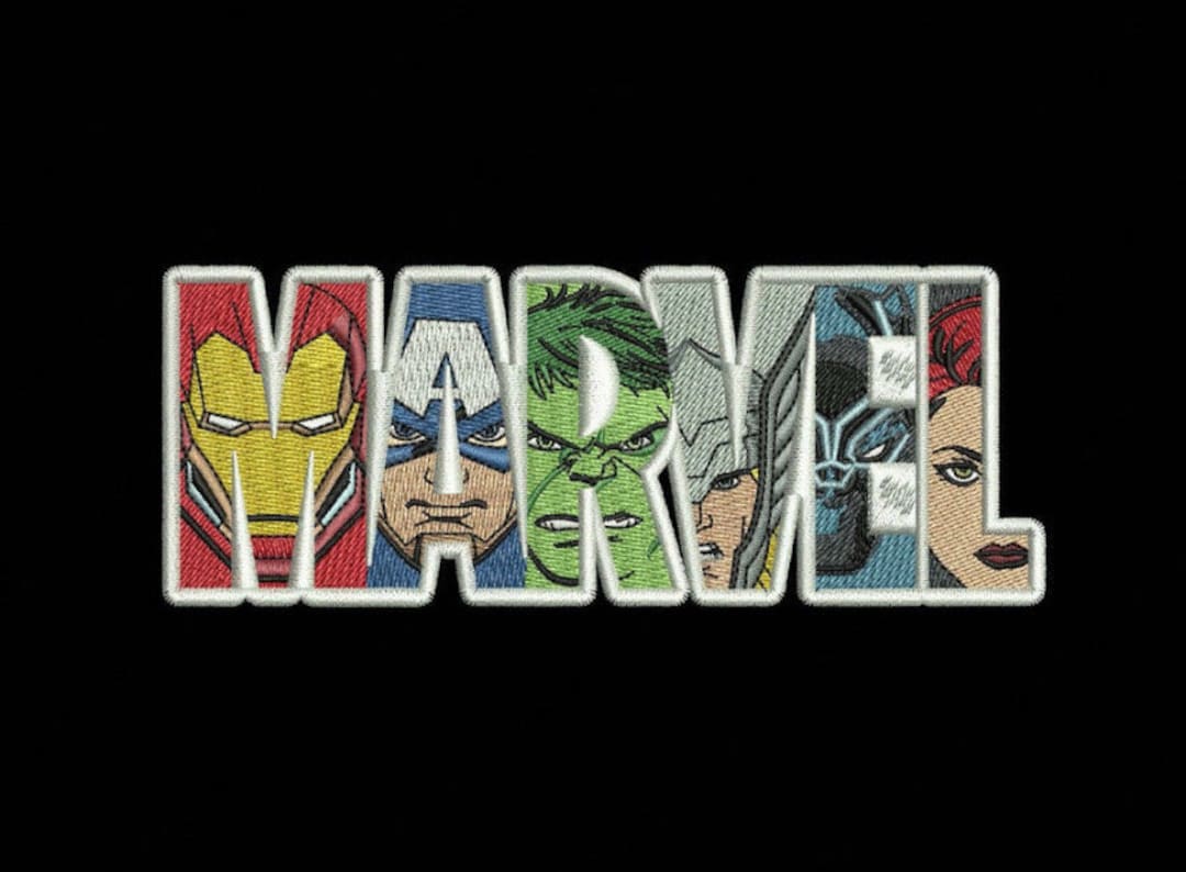 Embroidery Design Marvel Character Instant Download - Etsy