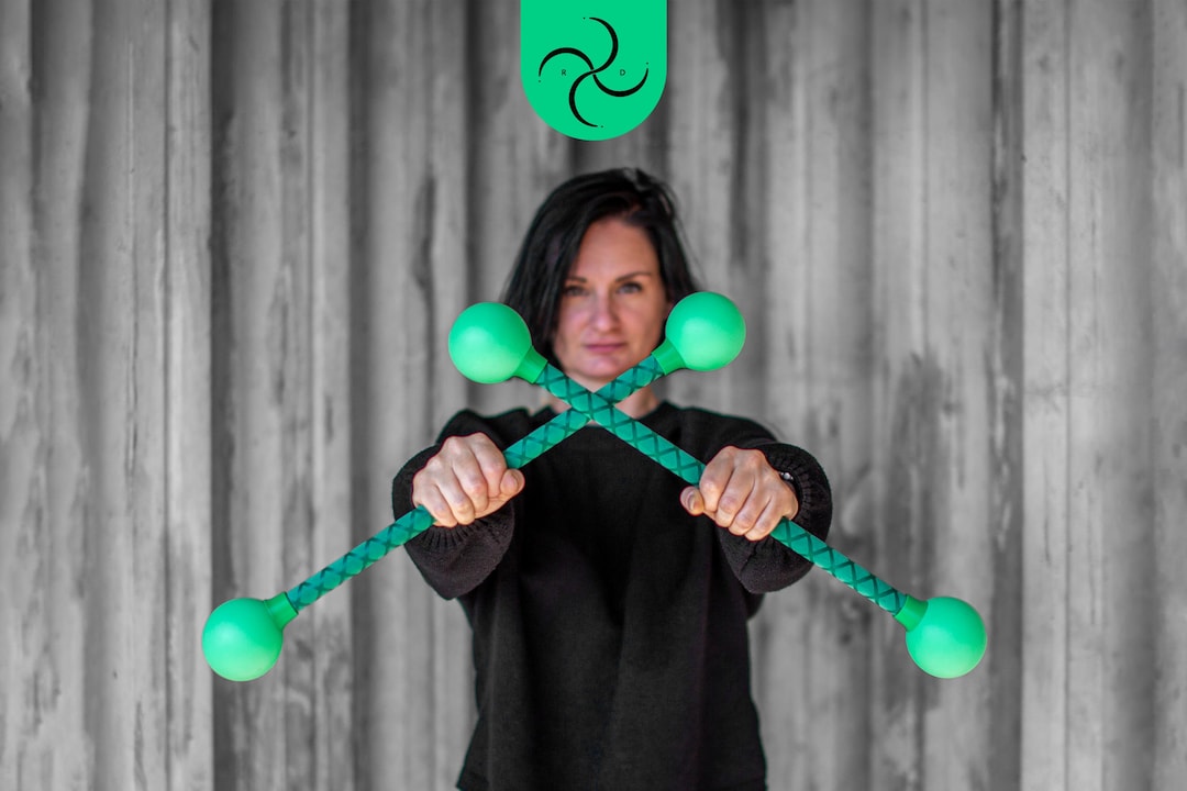 Green Iso Stick • Magnetic Baton Manipulation Staff - Etsy