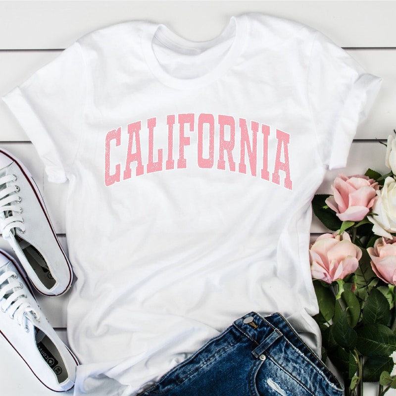 California Graphic Tee - Etsy