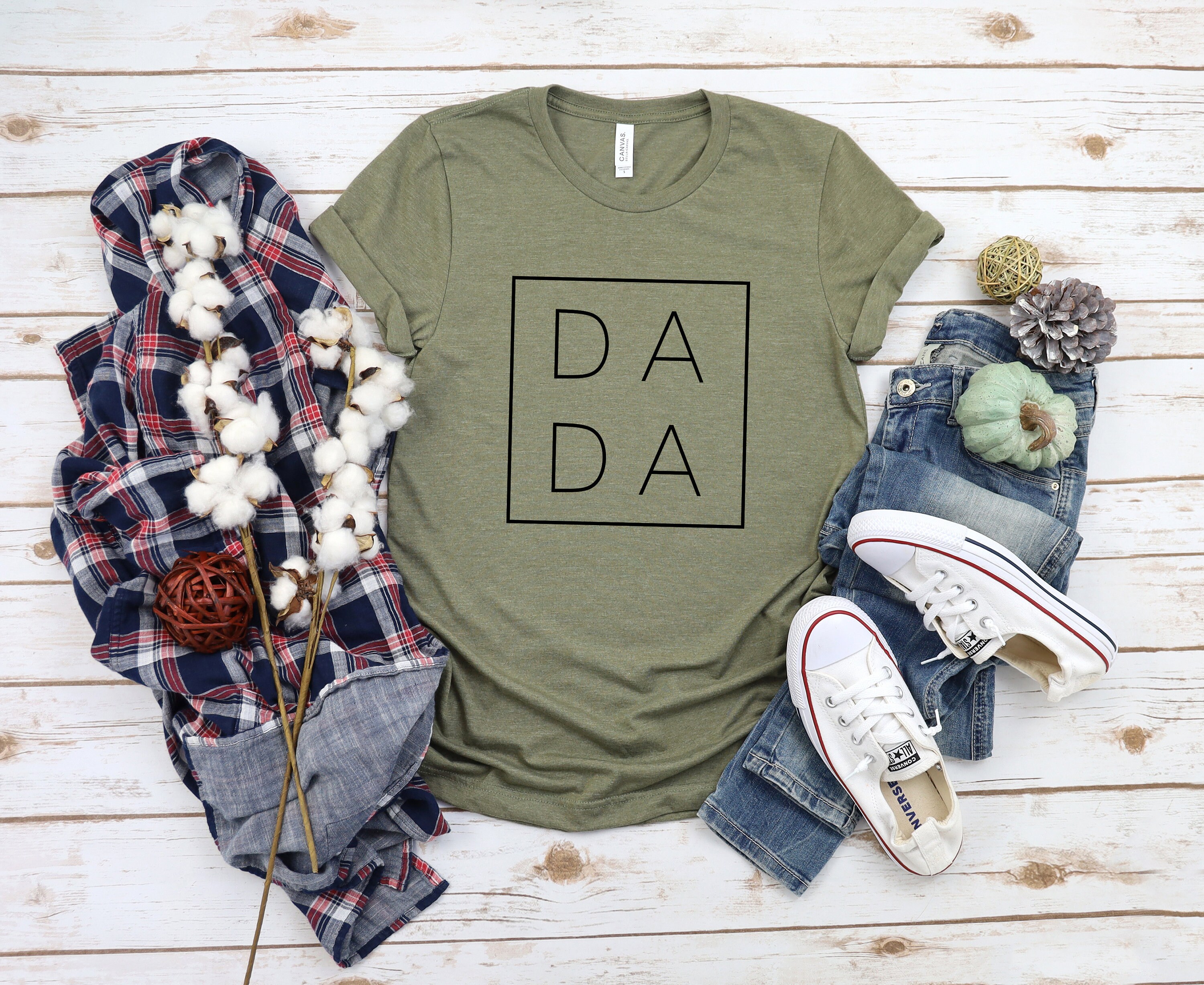 Dada Shirt Dad Shirts Dad Life Shirt Fathers Day Gift | Etsy