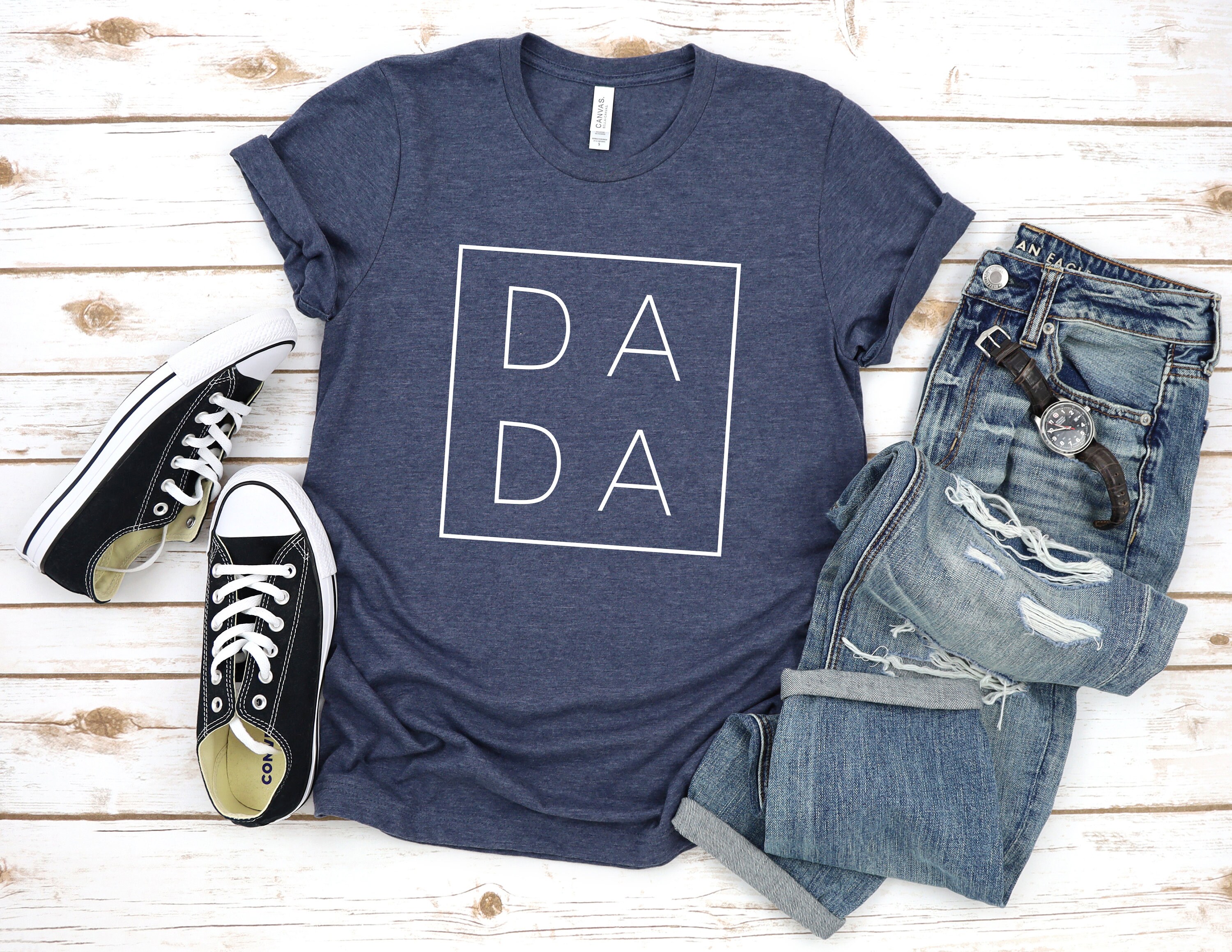 Dada Shirt Dad Shirts Dad Life Shirt Fathers Day Gift | Etsy