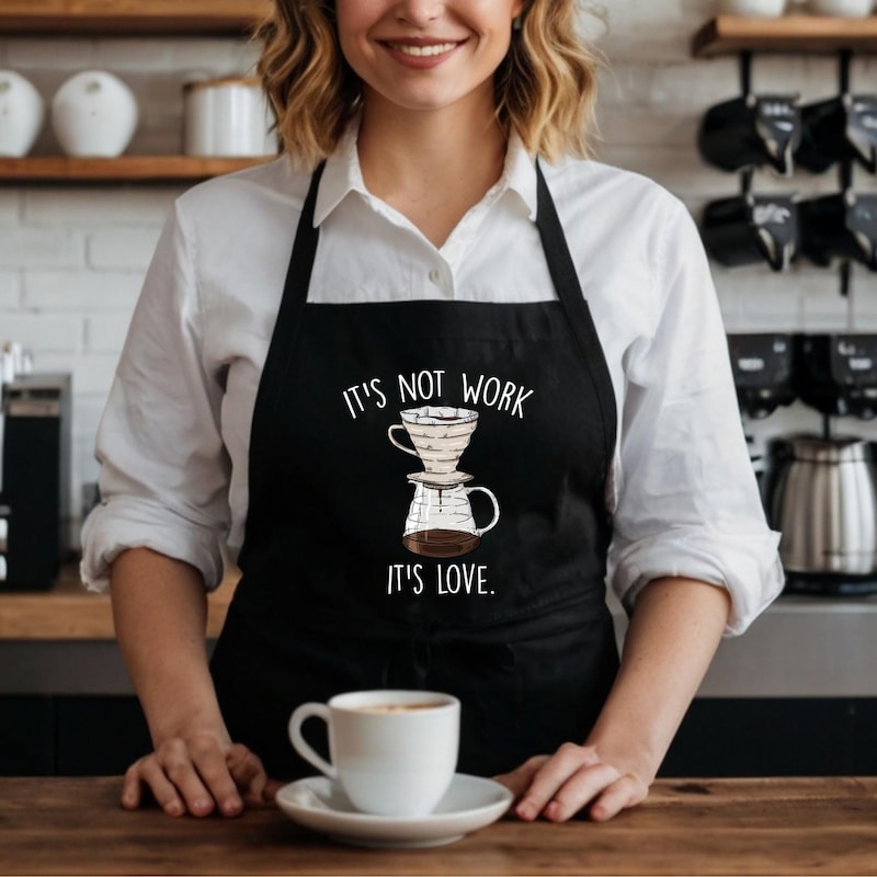 Cafe Apron - Etsy