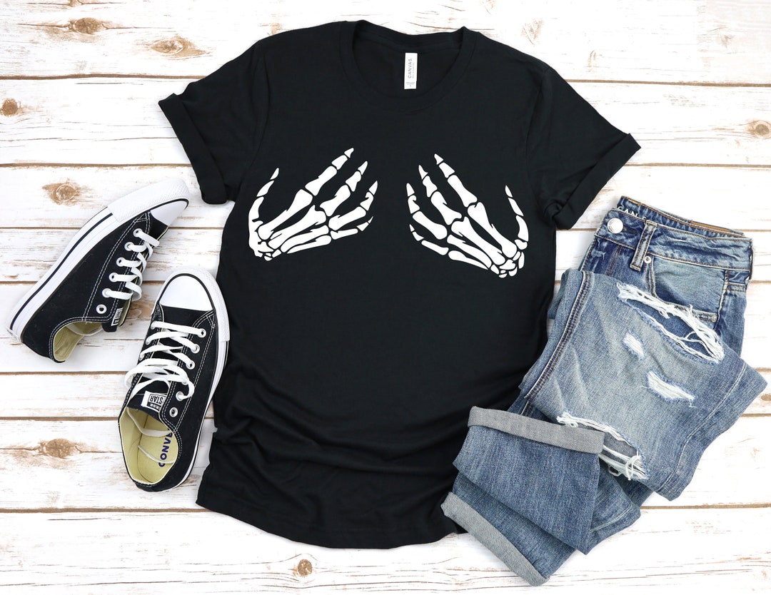 Skeleton Hands Shirt, Halloween Shirt,halloween Shirt for Woman,funny ...