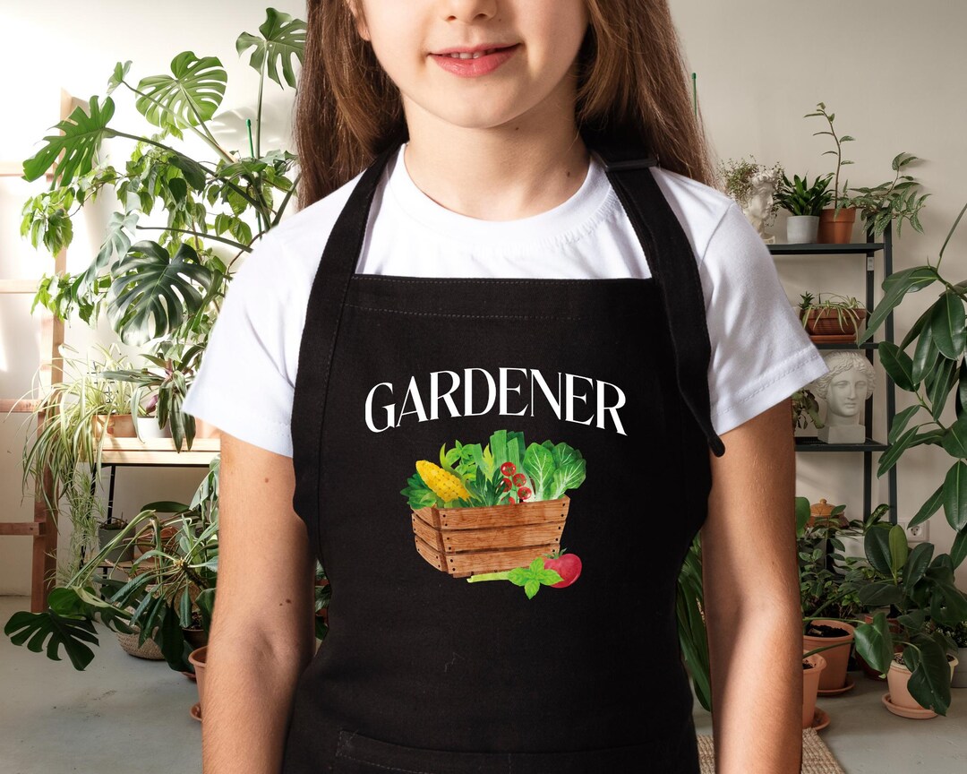Gardener Apron, Vegetables Box Apron, Garden Lover Apron, Trendy ...