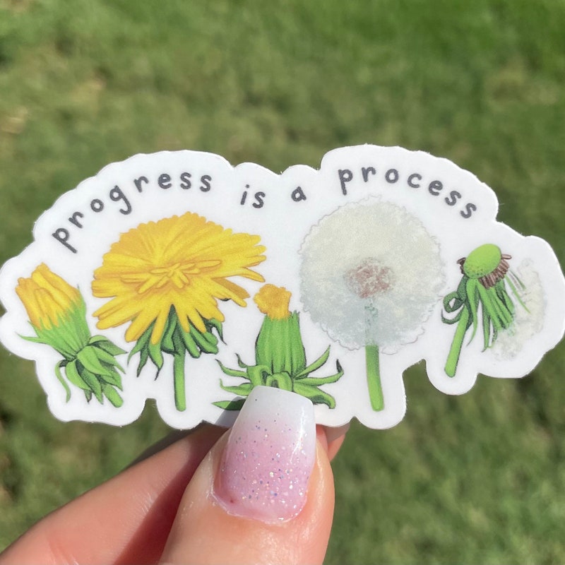 Dandelion Stickers - Etsy