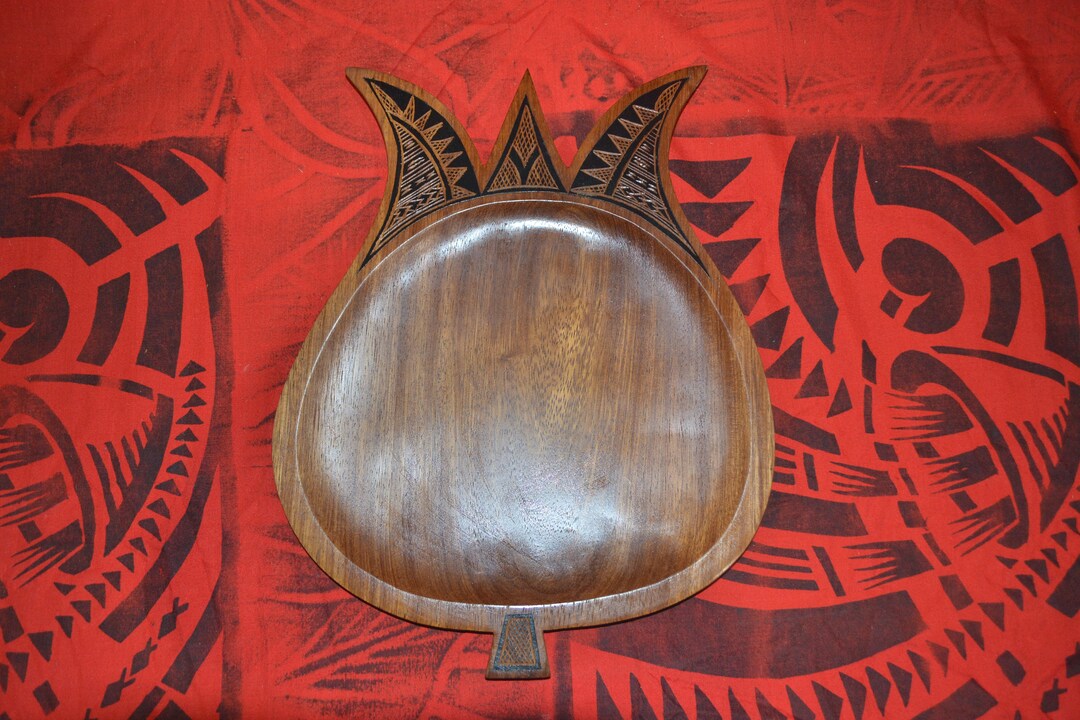 Samoan Plate Ipu Made in Samoa - Etsy