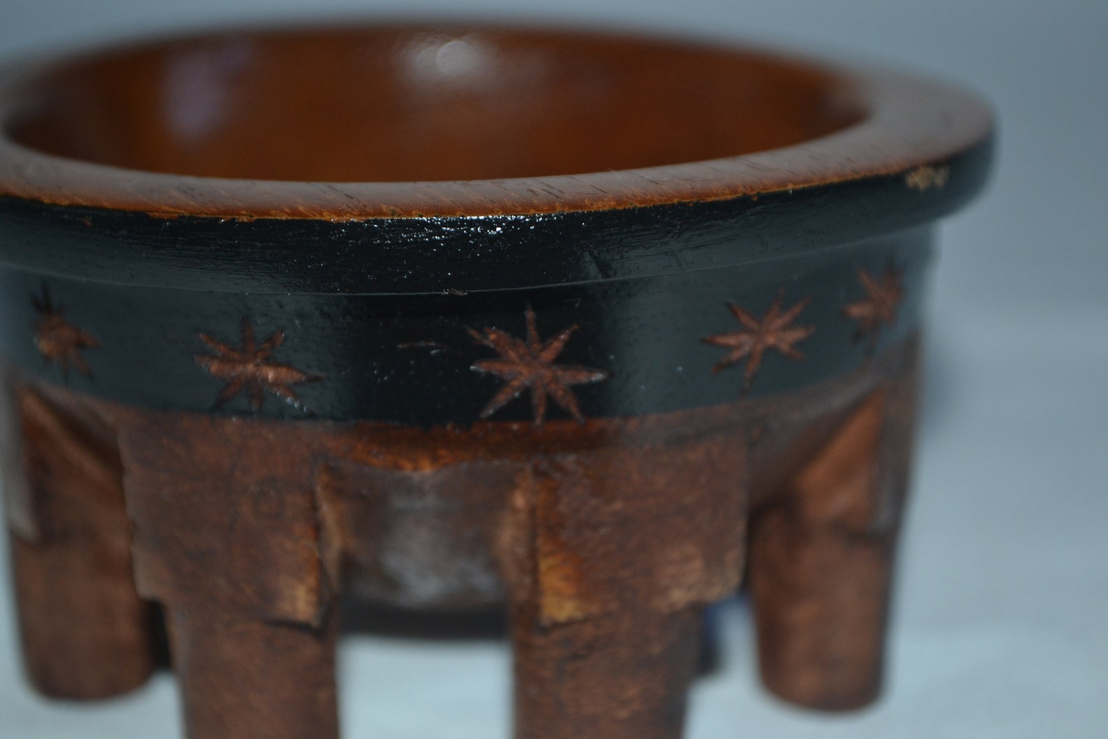 Samoan Carved Mini Tanoa 100mm | Etsy