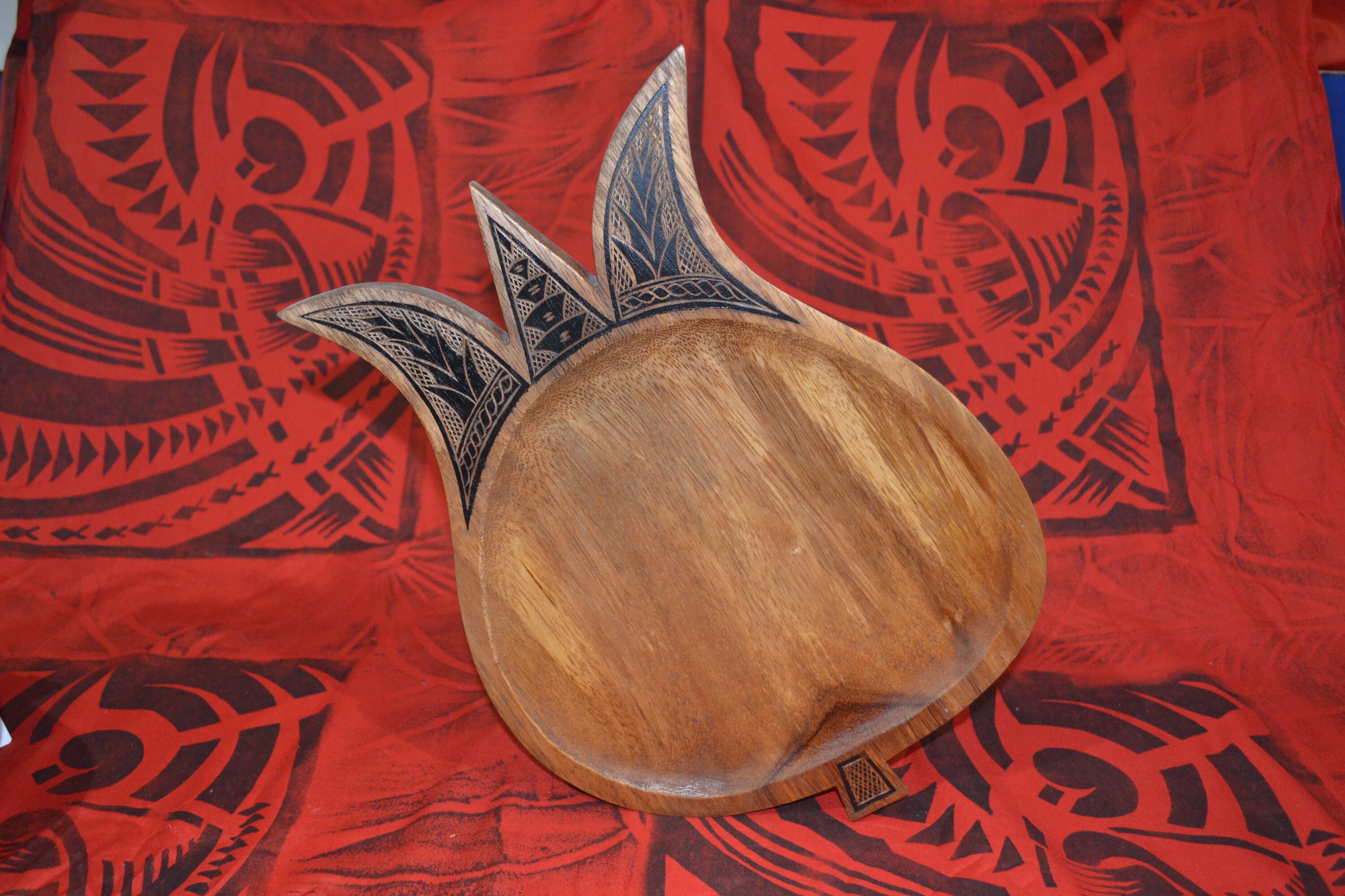 Samoan Plate Ipu Made in Samoa - Etsy Denmark