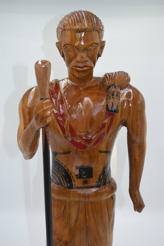 Samoan Ceremony Chief Statue - Etsy