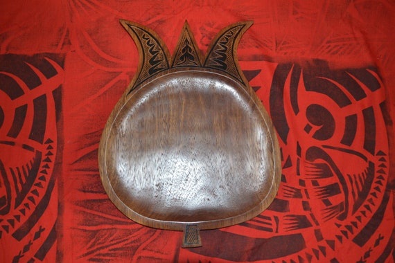 Samoan Plate Ipu Made in Samoa - Etsy