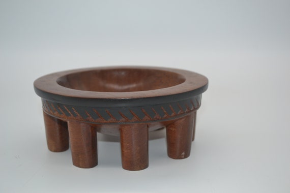 Wooden Carved Tanoa Kava Bowl | Etsy