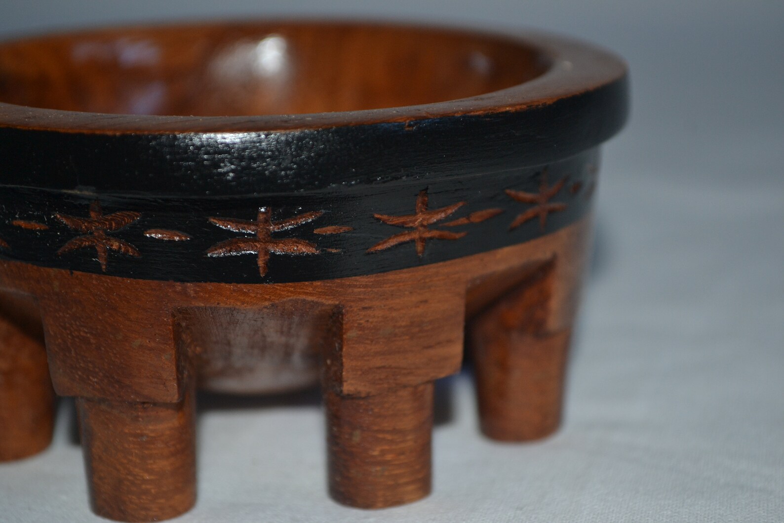 Samoan Carved Mini Tanoa 100mm | Etsy