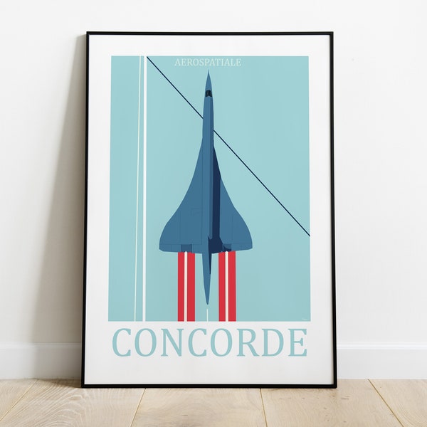 Concorde Poster - Etsy