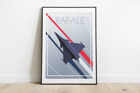 Dassault Rafale Poster Aviation Poster Premium Satin Paper - Etsy UK
