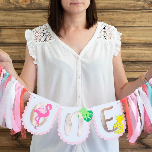 Flamingo Banner - Etsy