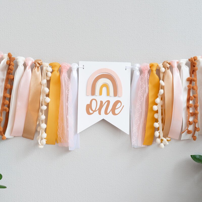 Neutral Rainbow Party Decor - Etsy