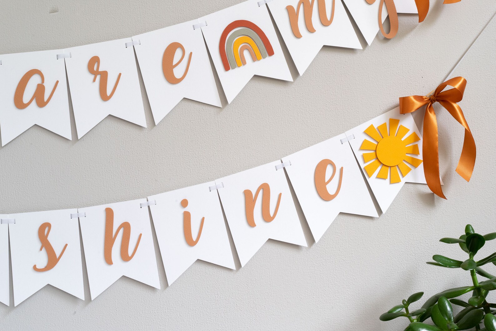 You Are My Sunshine Banner Boho First Birthday Gender Neutral | Etsy