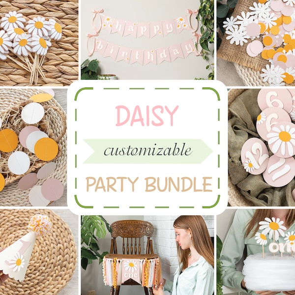 Daisy 1 Year Old Birthday - Etsy