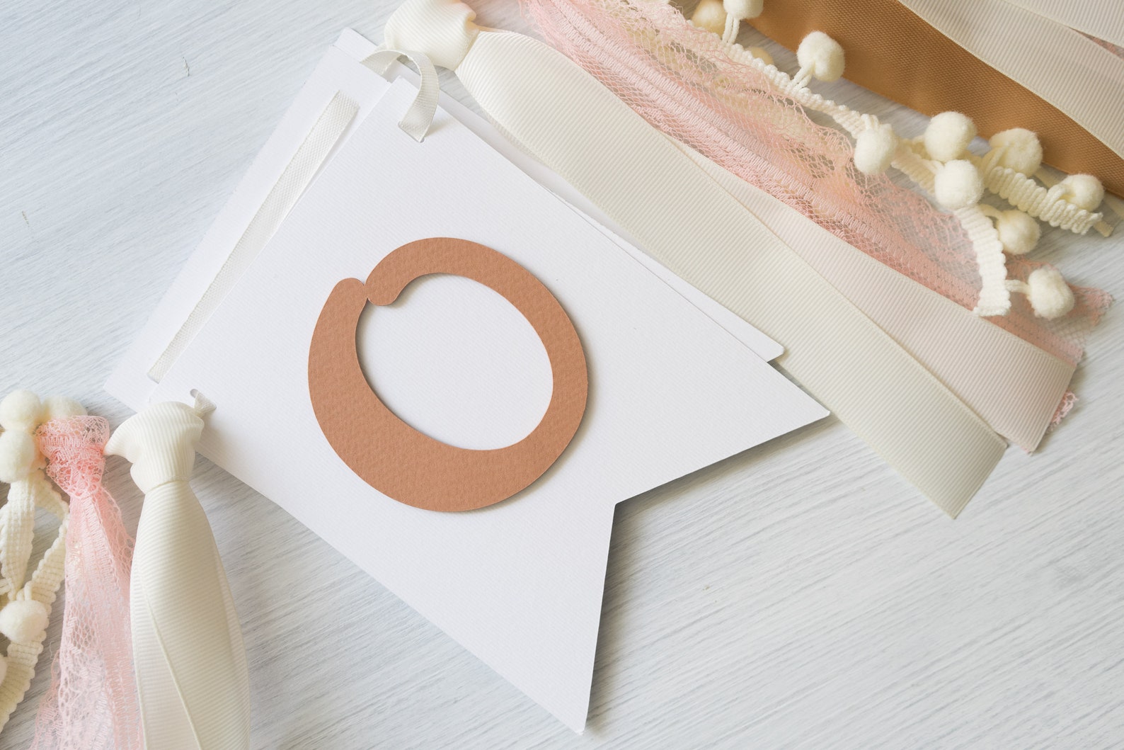 Rainbow Birthday Banner Boho Party Decor First Party High - Etsy