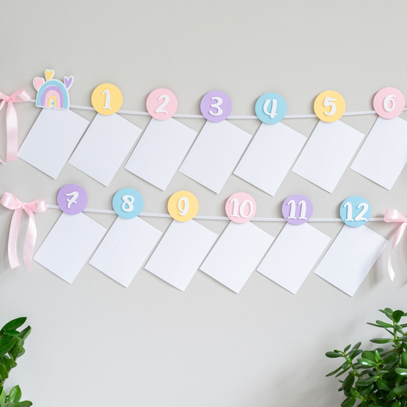 Monthly Photo Banner - Etsy