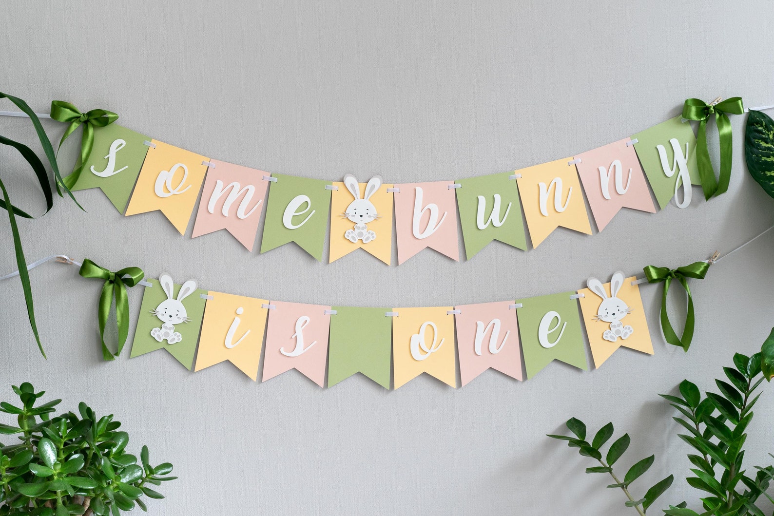 Some Bunny is One First Birthday Package Baby Boy Party Bundle | Etsy