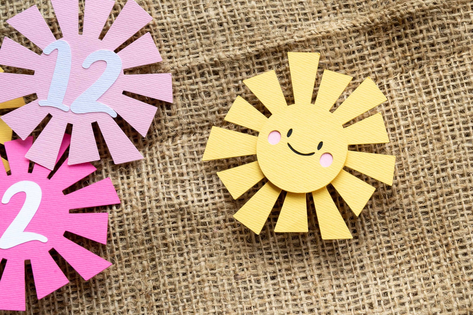 Baby Girl You Are My Sunshine Photo Banner for 1st Year - Etsy